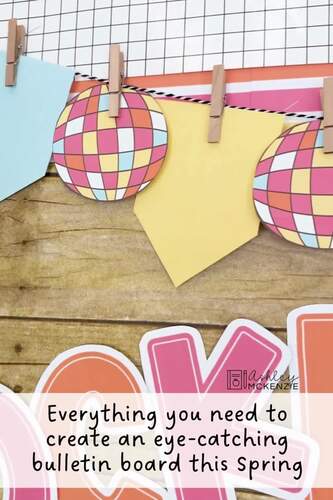 Spring Bulletin Board Ideas Bundle March Daily Slides Rockin into ...