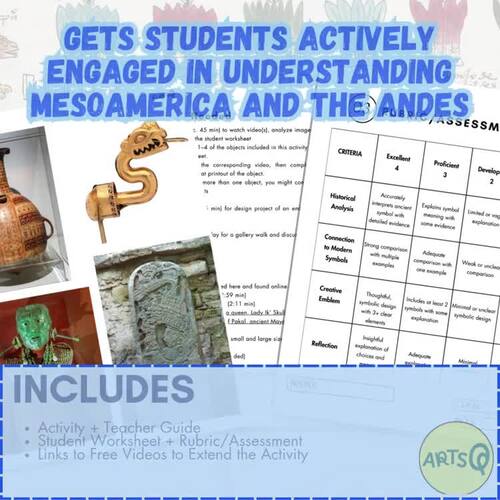 Maya, Aztecs, Inca | Mesoamerica and Andes Ancient Americas Activity ...