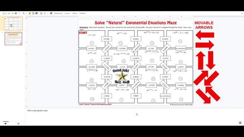 DIGITAL Maze - Find a Term Geometric Sequence (given EXPLICT) Distance ...