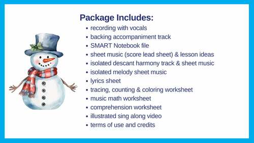 EASY 2-Part Winter Song for Classroom and Choir: Complete Resource Package