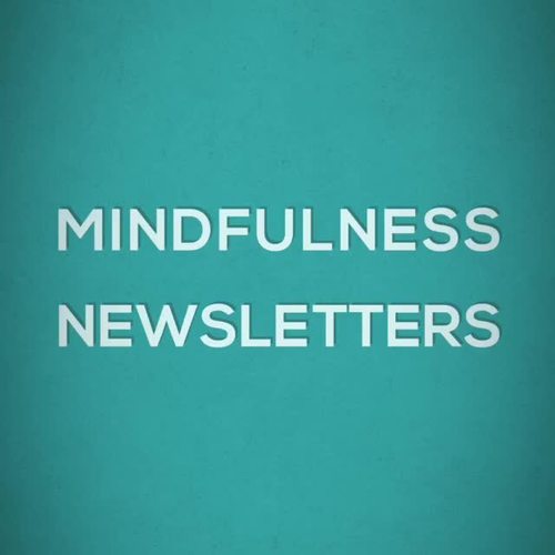 Monthly Newsletter Template Editable - with Mindfulness Activities