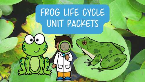 Frog Life Cycle Science Worksheets Frog PreK Kindergarten First Frog ...