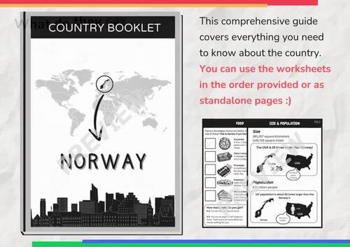 Norway Country Study Booklet - Culture and Geography Activities ...