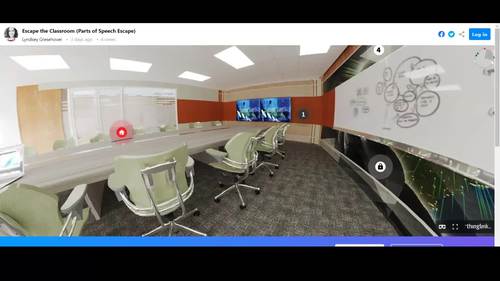 Parts of Speech 360 Digital Escape Room by Lit with Lyns | TPT