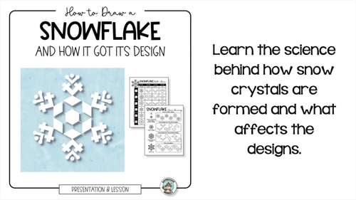How to Draw a Snowflake • Winter Art Project • Science, Math, and Art