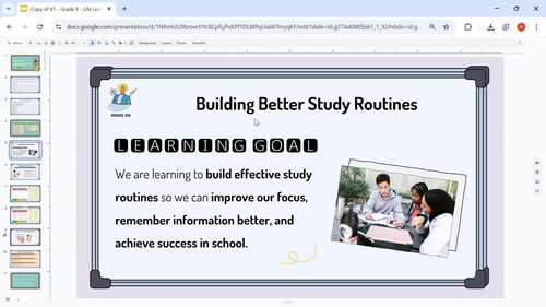 Grade 9 - Life Learning Choices Unit - Google Lesson Slides - Alberta ...