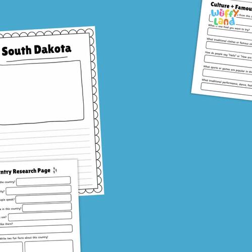 South Dakota Country State Research Project Packet - Great Plains ...