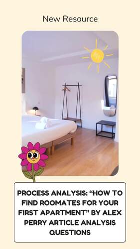 Process Analysis: "How to Find Roomates for your First Apartment" Questions