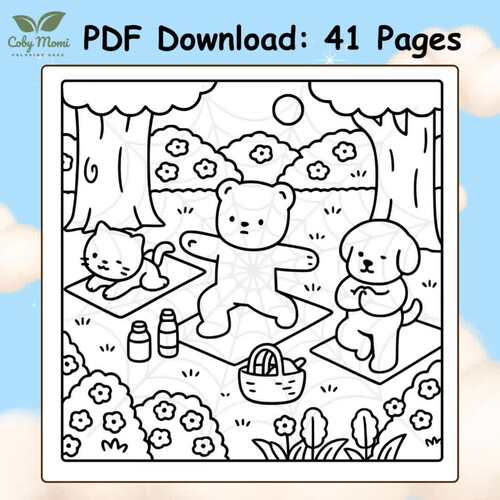 Bosom Friends Coloring Pages – 41 Cozy Pages About Friendship for All ...