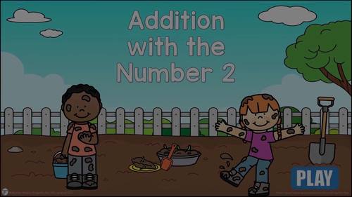 Addition Fluency with 2s Using a Ten Frame Digital Math Game by ...
