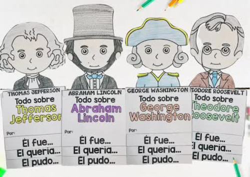 Presidents Day in Spanish | Día de los Presidentes by Ms Herraiz