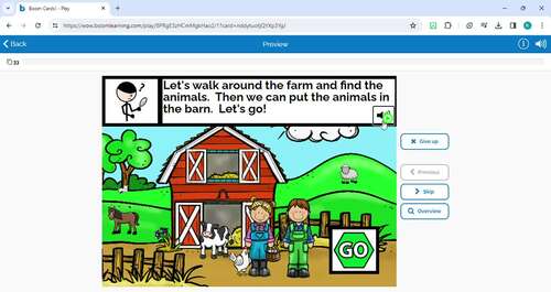 Go In the Barn! Interactive Language Activity | TPT
