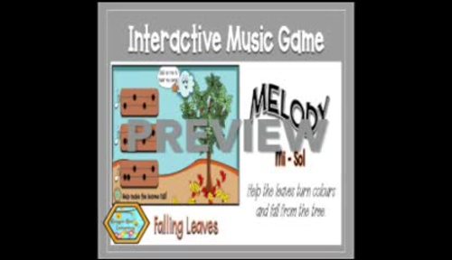 Falling Leaves - Mi-Sol Melodies - Interactive Listening Activity