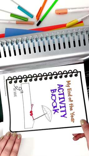 End of the Year Activity Book - Math and ELA Last Week of School Activities