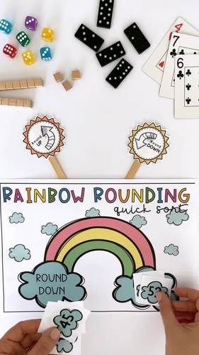 Rounding to the nearest 10 | Rounding to 10 Math Centers | TPT