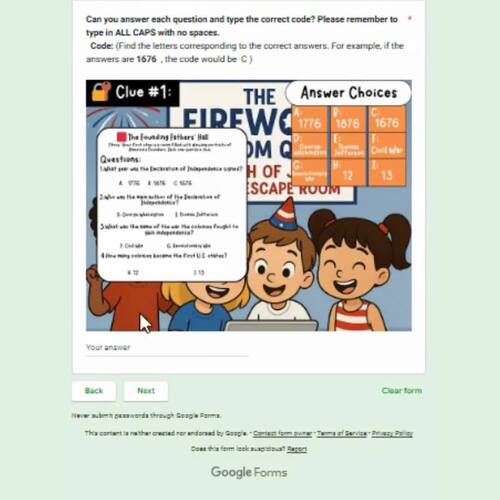 Firework Freedom Quest | 4th of July Digital Escape Room Game ...