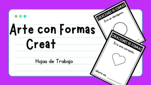 Arte Creativo con Figuras: ¡Transforma Figuras Básicas en Creaciones ...
