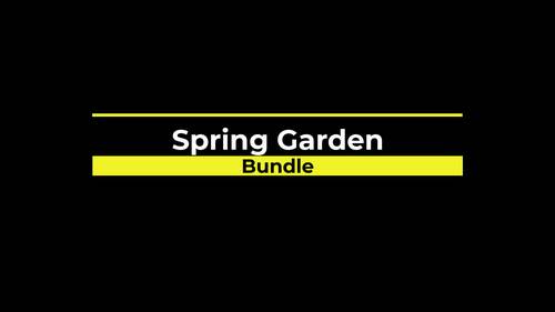 SPRING GARDEN Theme Activity BUNDLE | 3 Drawing & Painting Video Art ...