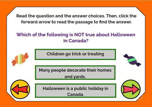 Halloween Around the World Activity Scavenger Hunt BOOM Cards | TPT