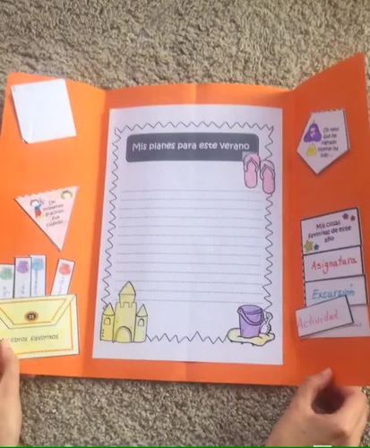 Librillo de recuerdos de fin del año End of the Year Activities Memory ...