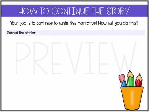 Narrative Writing Story Starters: 'What Comes Next'- Prompts for Grades ...
