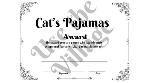 Elegant Idiom Awards: 33 Formal End of Year Student Certificates B&W ...