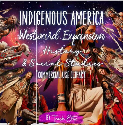 Indigenous America, Westward Expansion, United States History clipart, USA