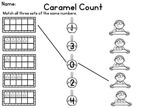 COUNTING CENTERS FOR FALL by MRS GROOMS ROOM | TPT