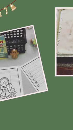 Gingerbread Man Decodable Silent Tricky E Phonics Activities | TPT