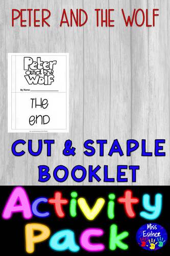 Peter and the Wolf - 13 Resource Pack with Boom Card Bonus by Miss Esther