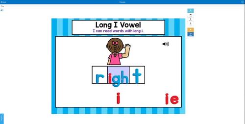 Long I Vowel Teams Phonics Boom Cards Digital Task Cards by First Thinkers