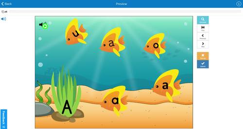 Letter matching Digital Task Cards | BOOM CARDS™ by Cloud Ten | TPT