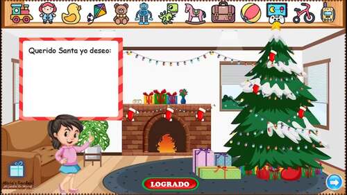 Repartiendo Regalos en Navidad (Juego PPT) by Miviq | TPT