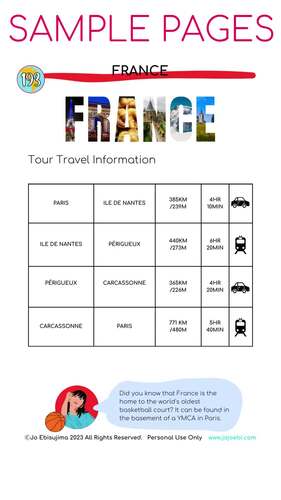 FRANCE 193 Little Adventures Pack - Printable culture packs for curious ...