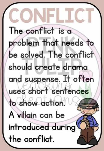 Narrative Text Posters - Earth Tones Classroom Decor | TPT