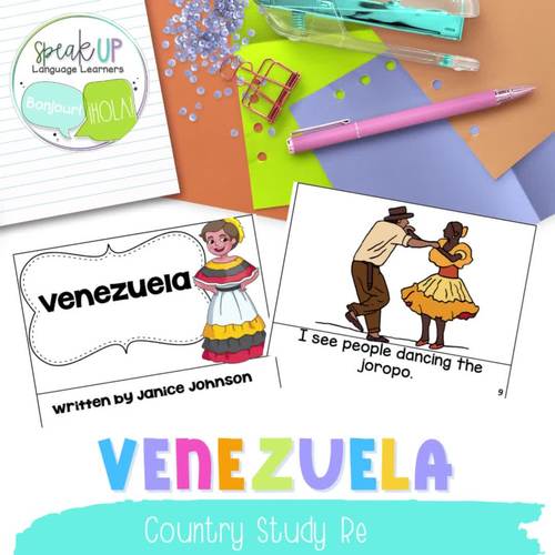 Venezuela Country Study Reader & Activities Print & Digital with Audio ...