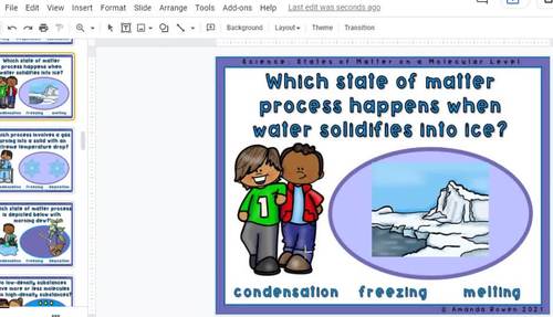 Phases and Matter Properties Digital Activity | TPT