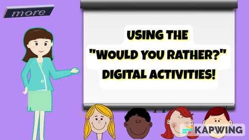Fun Winter Warm Up Would You Rather Interactive Social Activity FREE SAMPLE