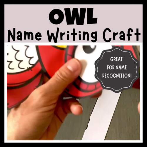Owl Craft by Create 25 Printables | TPT