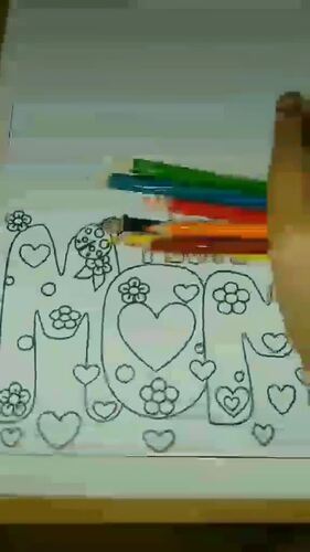 Mother's Day: Making and coloring Mother's Day cards | TPT