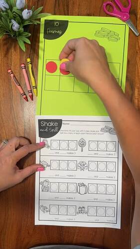 St Patricks Day Math: Shake and Spill Math Center | Number Sense Math ...