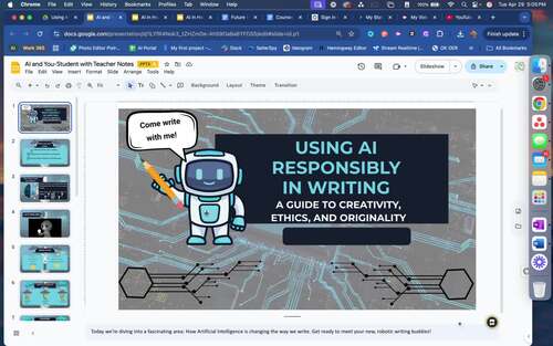 Student Activity - Improve Writing Skills - Artificial Intelligence ...