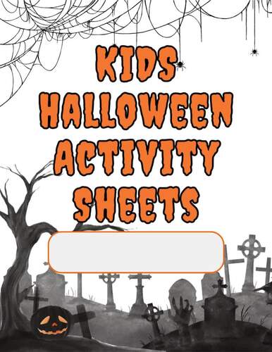 Printable Halloween Activity Bundle for Kids | 30 Pages of Spooky ...