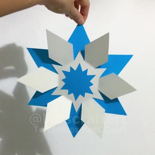 Christmas Decoration Snowflake Snowflakes Craft Bulletin Board ...