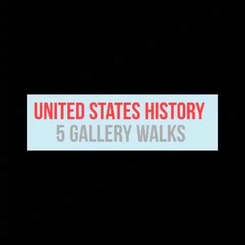 Early America Activities Gallery Walk Bundle for US History | TPT