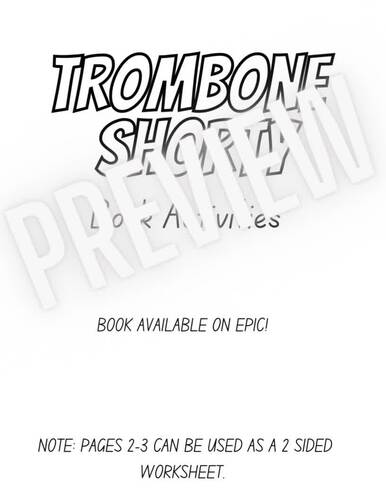 Trombone Shorty Book Activities (10 Pages) by BriTheLibrarian | TPT