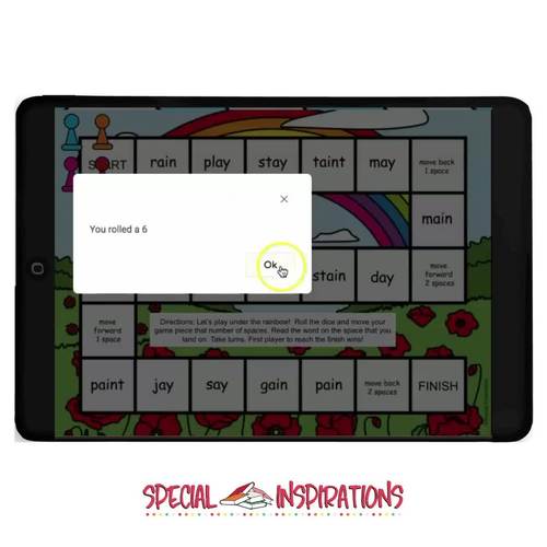 AI/AY Board Games Orton-Gillingham | Print & Digital | Google Slides™