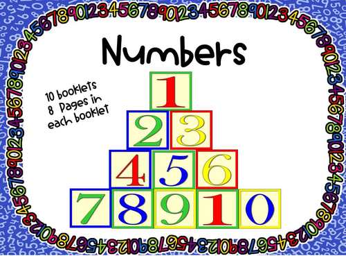 NO PREP Number Recognition Books | Counting | 1 - 10 by Pint Size Learners