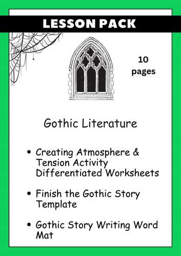 "Gothic Writing Lesson Pack: Unleashing Dark Imagination" by ...