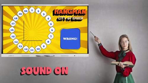 HANGMAN Math Review Game - No Prep 8th Grade Exponents Activity | TPT